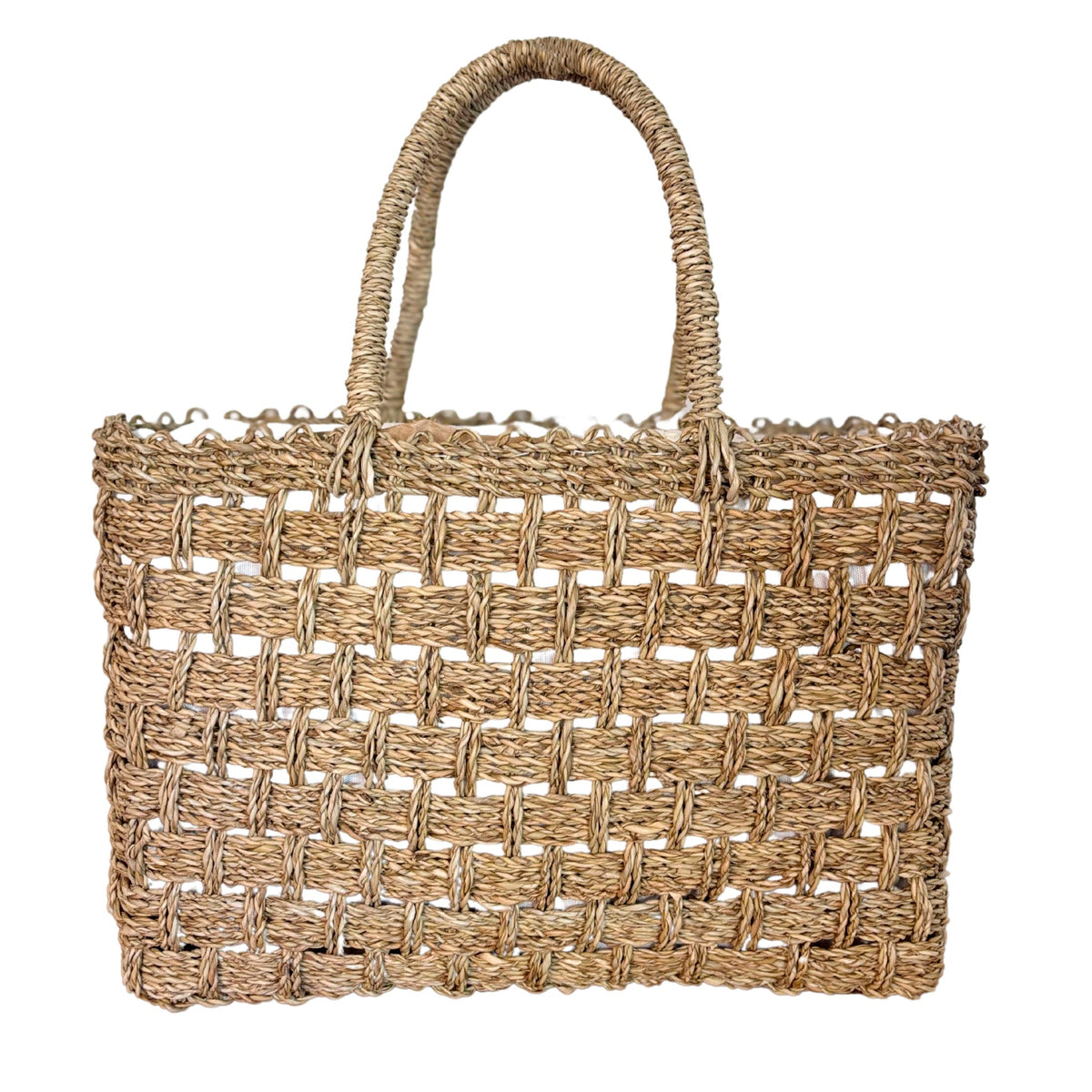 Lula Basket Bag | Betsy & Floss Raffia Basket Bags